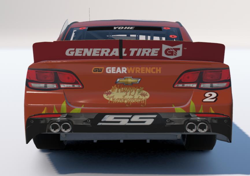 Thanksgiving ARCA Chevy SS by Tyrone Yohe - Trading Paints