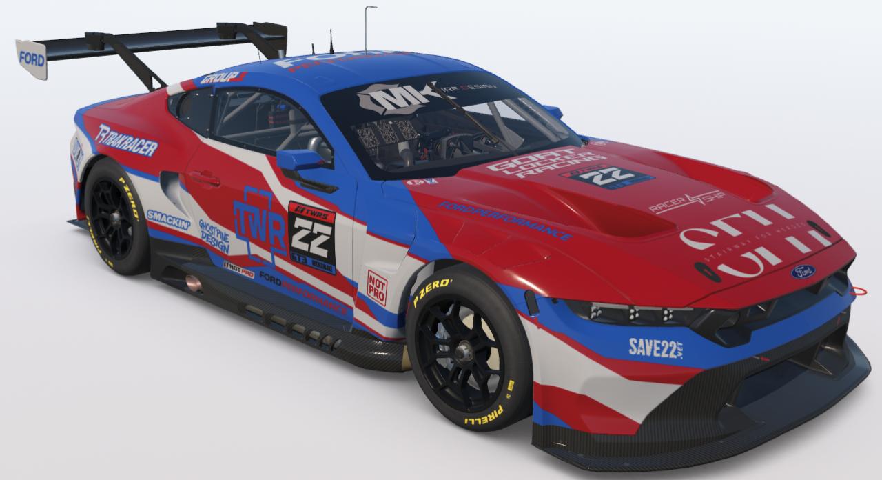 USA GT3 Mustang WIP by Skylar Dailey - Trading Paints