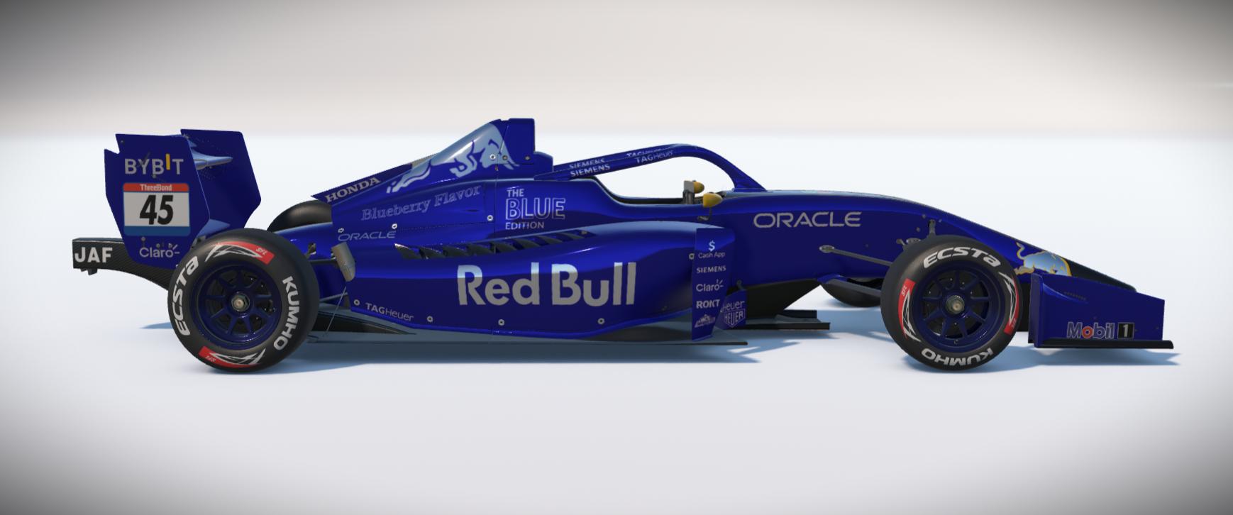 Super Formula Lights RedBull THE BLUE EDITION by Hallam Cott - Trading ...
