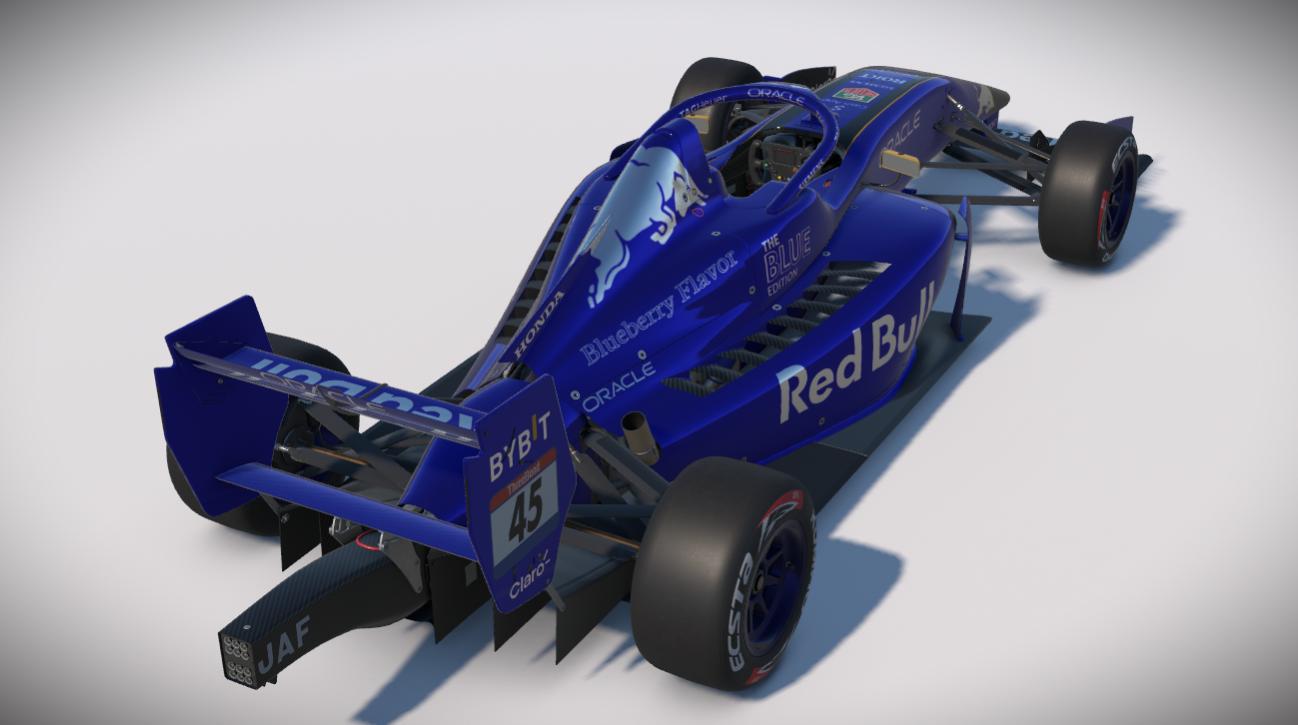 Super Formula Lights RedBull THE BLUE EDITION by Hallam Cott - Trading ...