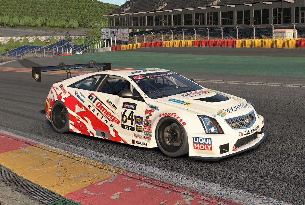 GT Omega Racing Cadillac CTS-V by Mike Hancock - Trading Paints