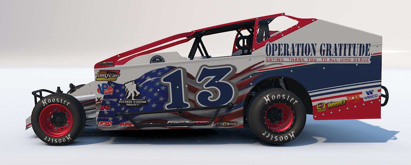 Operation Gratitude Dirt Big Block by Zane Rutherford - Trading Paints