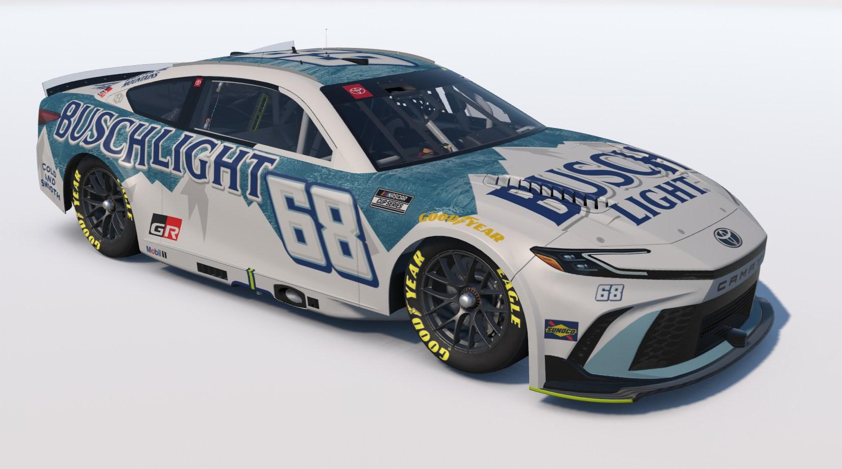 2025 Busch Light Toyota Camry Concept by Zach B. - Trading Paints