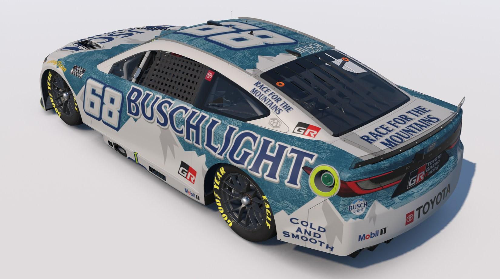 2025 Busch Light Toyota Camry Concept by Zach B. - Trading Paints