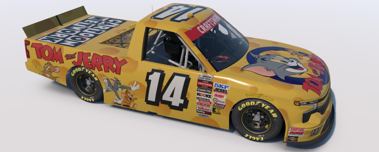 Tom And Jerry Cheese Machine (NASCAR Chevy Truck) by Christian Shriver ...
