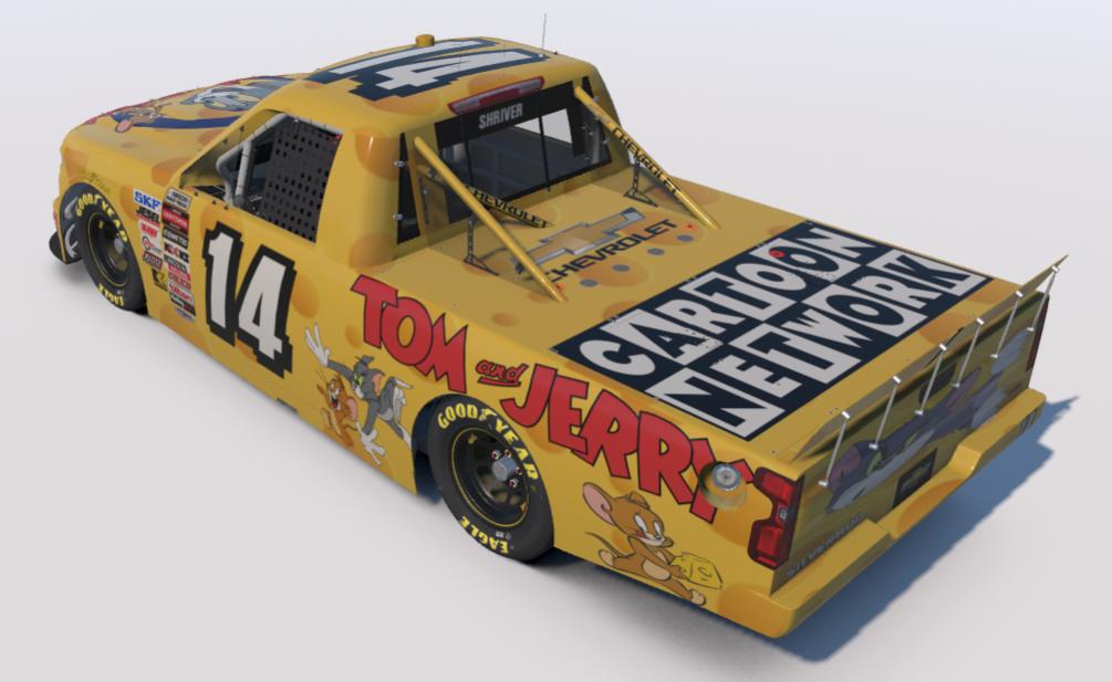 Tom And Jerry Cheese Machine (NASCAR Chevy Truck) by Christian Shriver ...