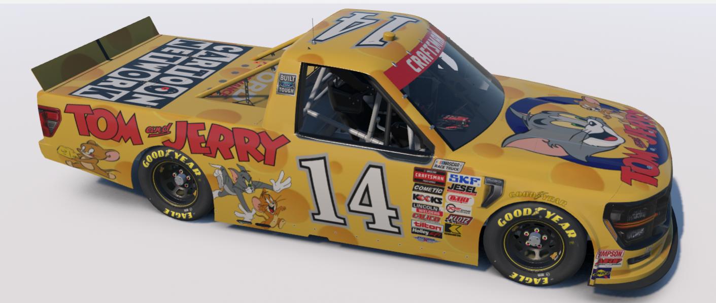 Tom And Jerry Cheese Machine (NASCAR Ford Truck) by Christian Shriver ...