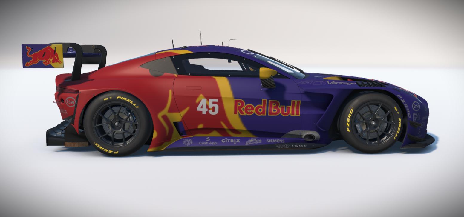 Aston Martin Vantage GT3 EVO RB45 by Hallam Cott - Trading Paints
