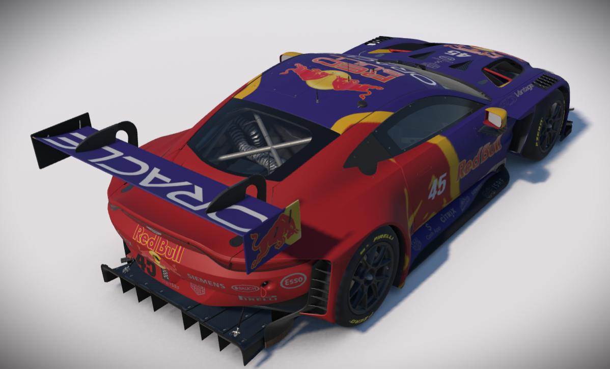 Aston Martin Vantage GT3 EVO RB45 by Hallam Cott - Trading Paints
