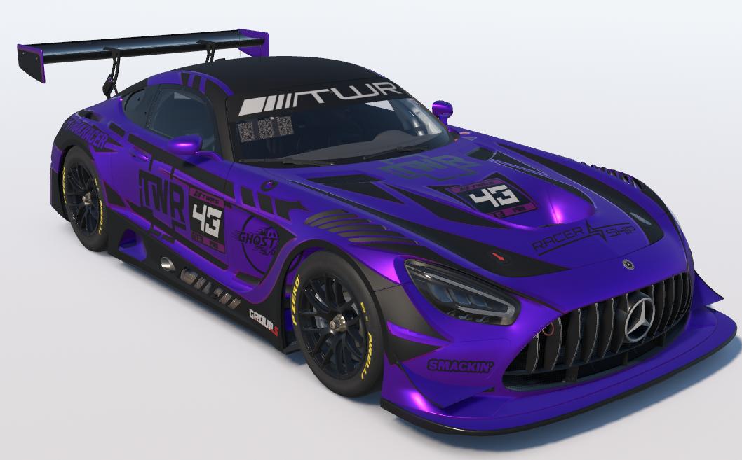 The Purple Phantom | TWR Mercedes GT3 Daytona 24H Special by Skylar ...