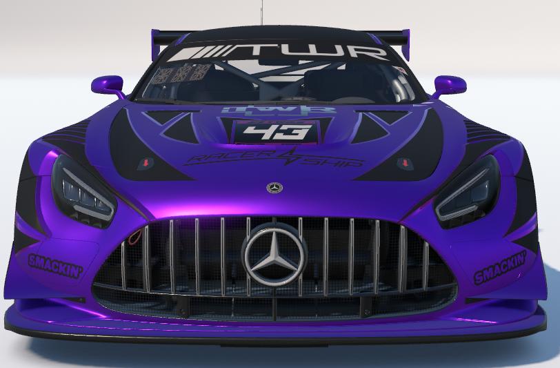 The Purple Phantom | TWR Mercedes GT3 Daytona 24H Special by Skylar ...