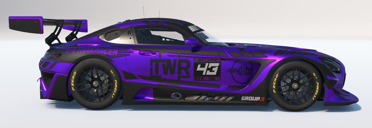 The Purple Phantom | TWR Mercedes GT3 Daytona 24H Special by Skylar ...