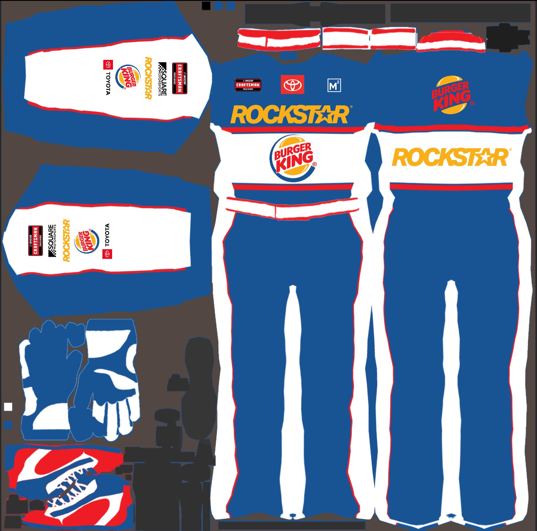 Burger King/Square Trucks Suit by Caolan D. - Trading Paints