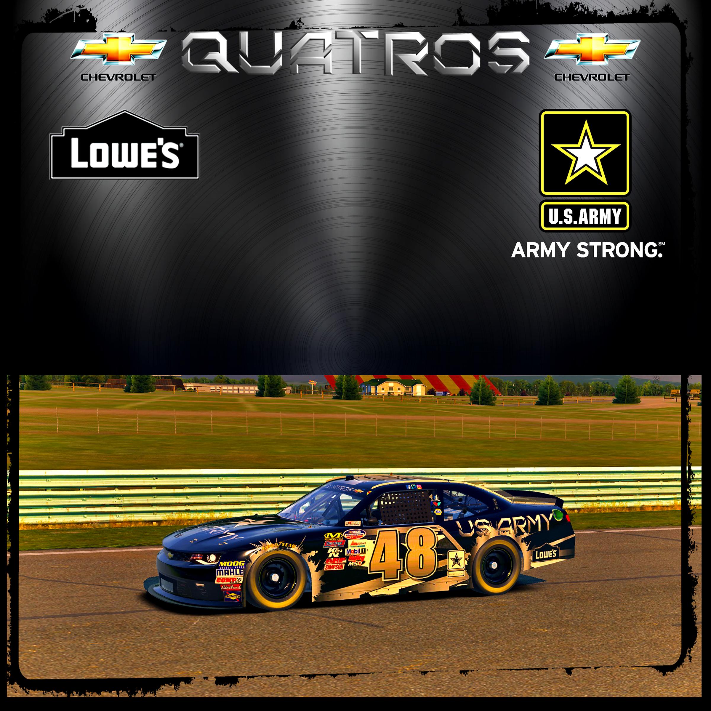 US Army Chevy Camaro (2017) Custom Paint Scheme by Jose M. - Trading Paints