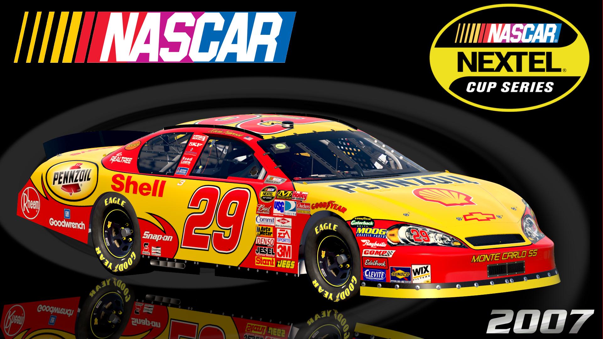#29 Kevin Harvick 2007 Shell Pennzoil Chevrolet Monte Carlo SS by ...