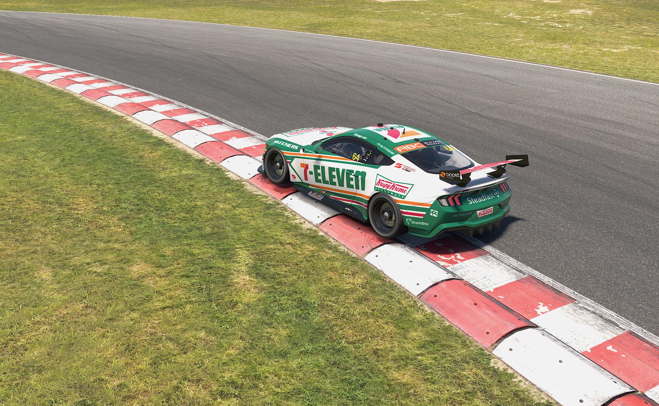 7 Eleven Mustang by Jason Davies - Trading Paints