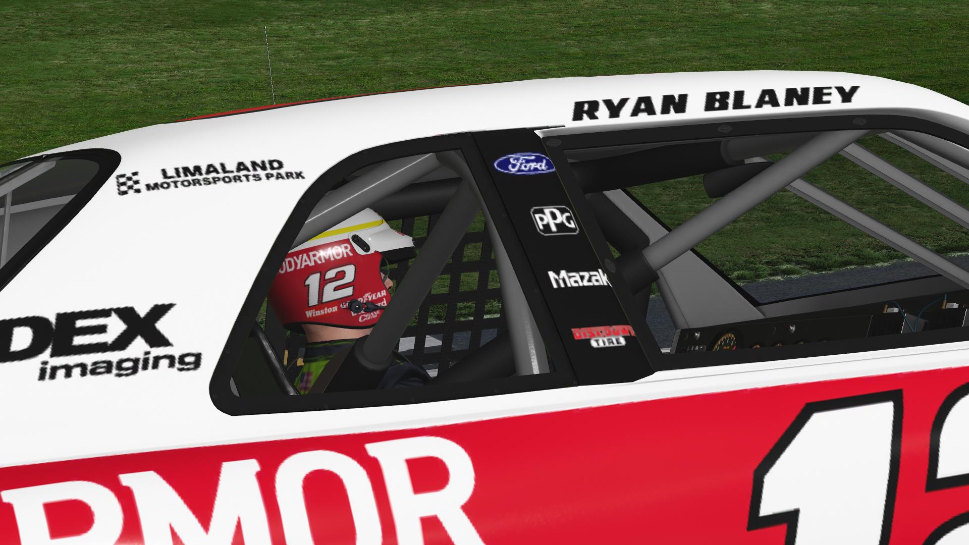 Ryan Blaney Body Armor Thunderbird by William Smith21 - Trading Paints