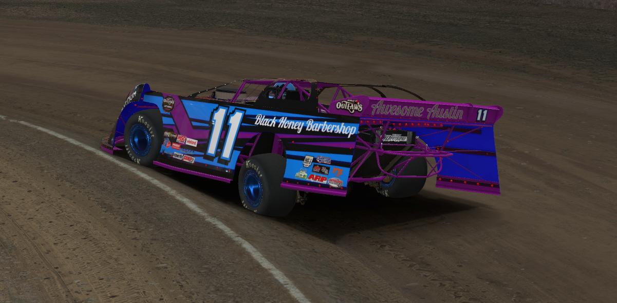 Dirt Late Model - Pro Austin by Mark Bishop2 - Trading Paints