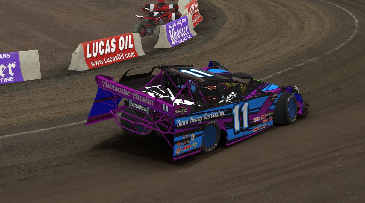 Dirt Late Model - Pro Austin by Mark Bishop2 - Trading Paints