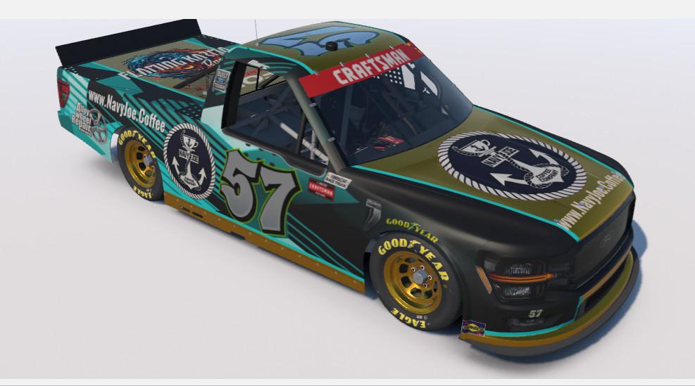 Marc Dantuma: #57 Navy Joe Coffee Company by Gerald Poole - Trading Paints