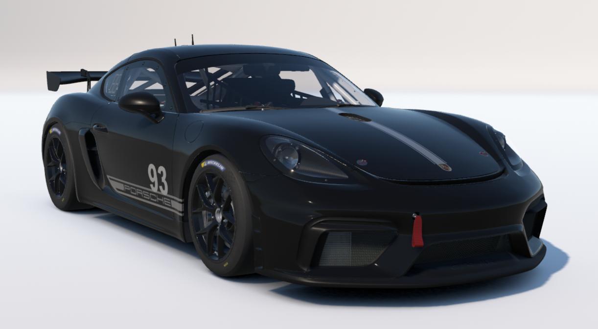A clean black Porsche by Brad Younkman - Trading Paints