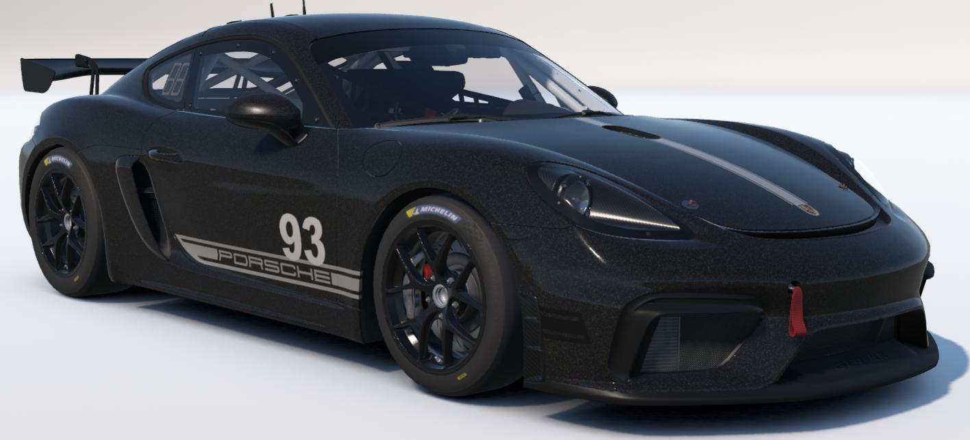 A clean Black Metallic Porsche by Brad Younkman - Trading Paints