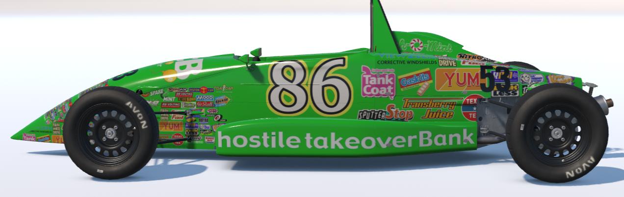 Chick Hicks FF1600 by Nick Russell - Trading Paints