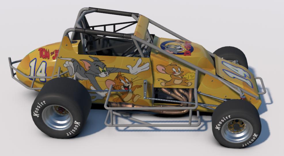 Tom And Jerry Cheese Machine (Sprint Car) by Christian Shriver ...