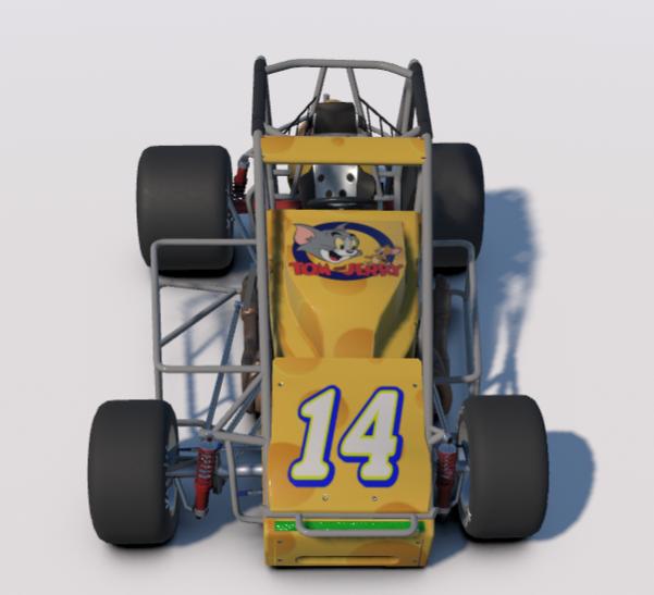 Tom And Jerry Cheese Machine (Sprint Car) by Christian Shriver ...