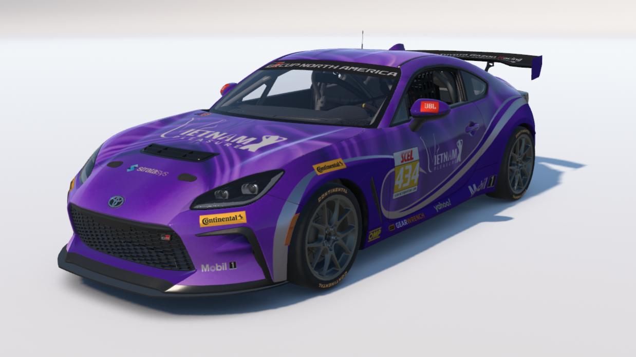 Vietnam Pleasure Toyota GR86 "Purple Warrior" edition. by Carson C ...
