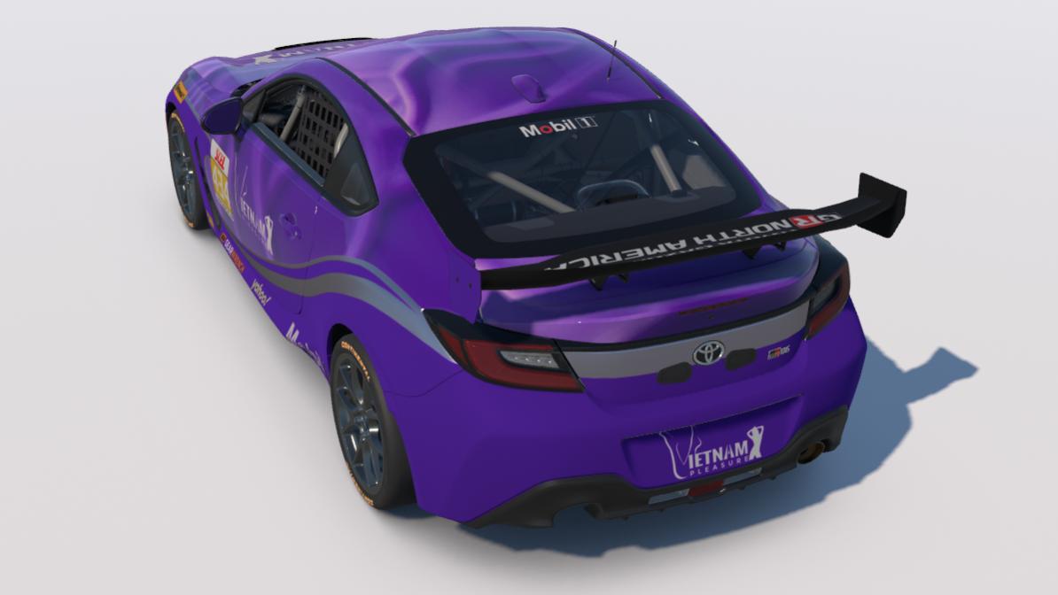 Vietnam Pleasure Toyota GR86 "Purple Warrior" edition. by Carson C ...