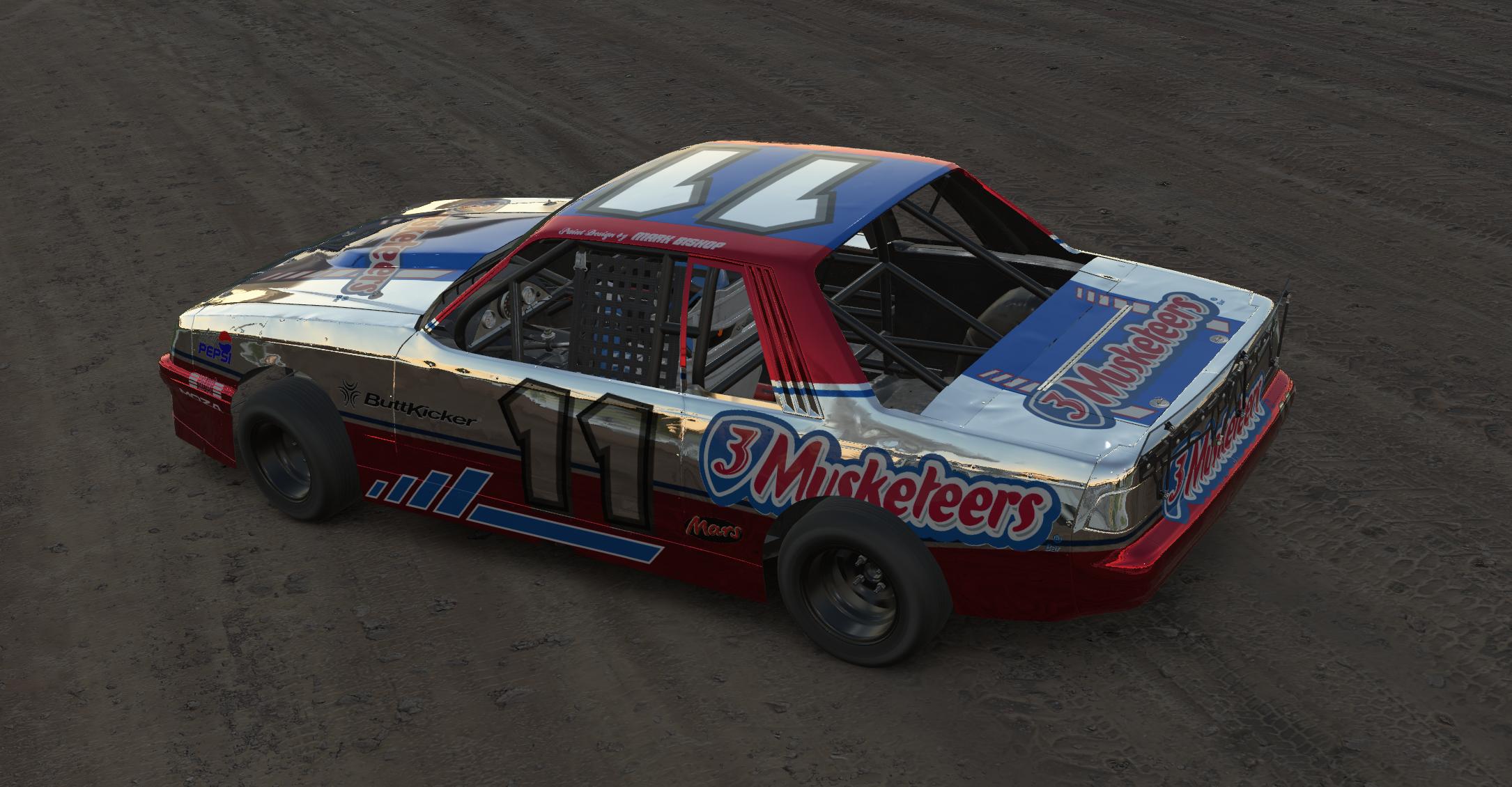 Dirt Mini Stock 3 Musketeers by Mark Bishop2 - Trading Paints