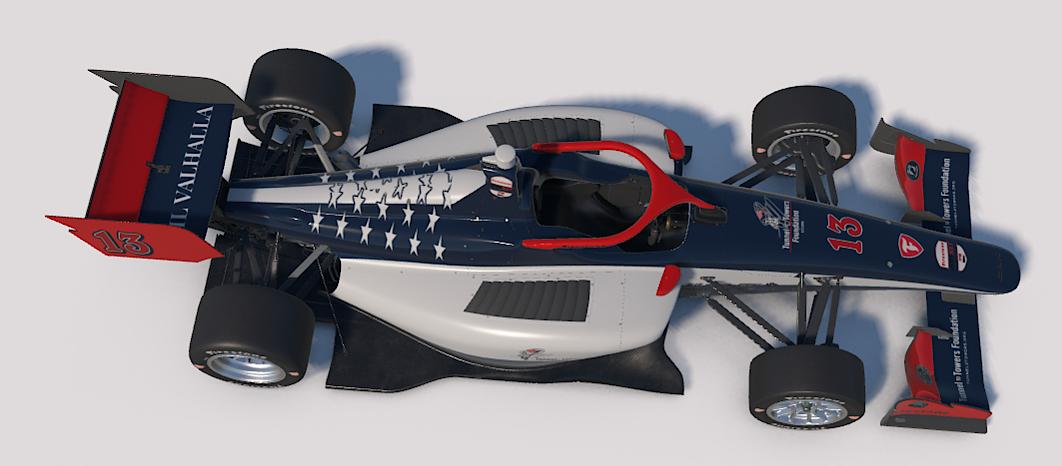 Tunnel to Towers Foundation Dallara NXT by Zane Rutherford - Trading Paints