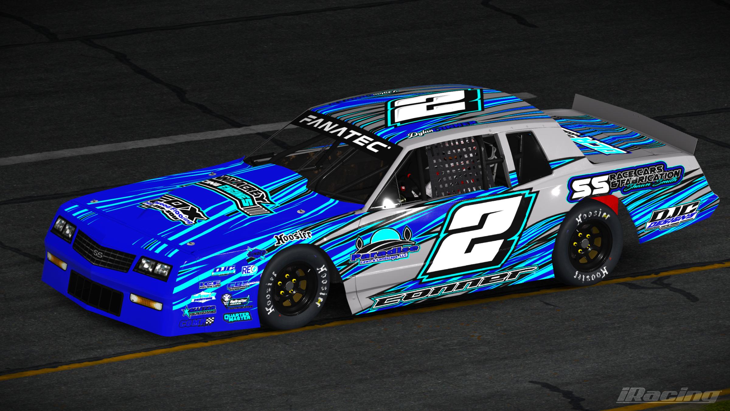 Dylan Conner Blue and Teal SS by Dalton J Conner - Trading Paints