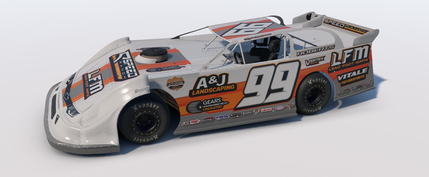 Billy Roberts Dirt Late Model by Tyler Bowman4 - Trading Paints