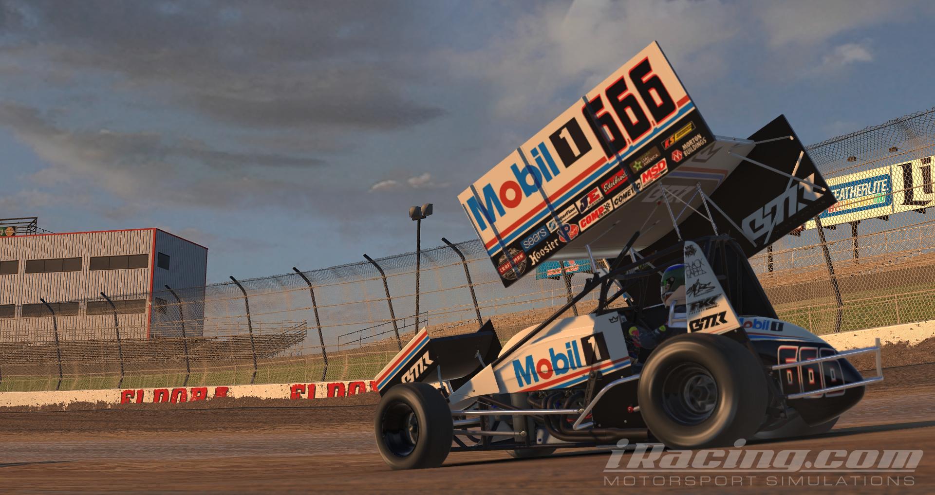 Brad Mosen Mobil One by Harry Edwards - Trading Paints