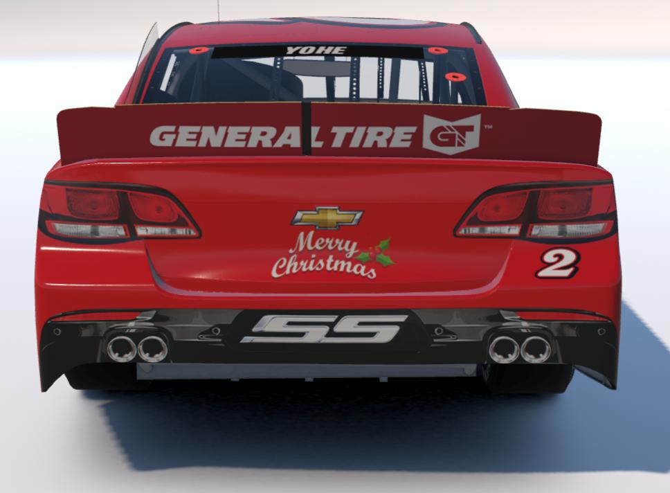 Merry Christmas ARCA Chevy SS by Tyrone Yohe - Trading Paints