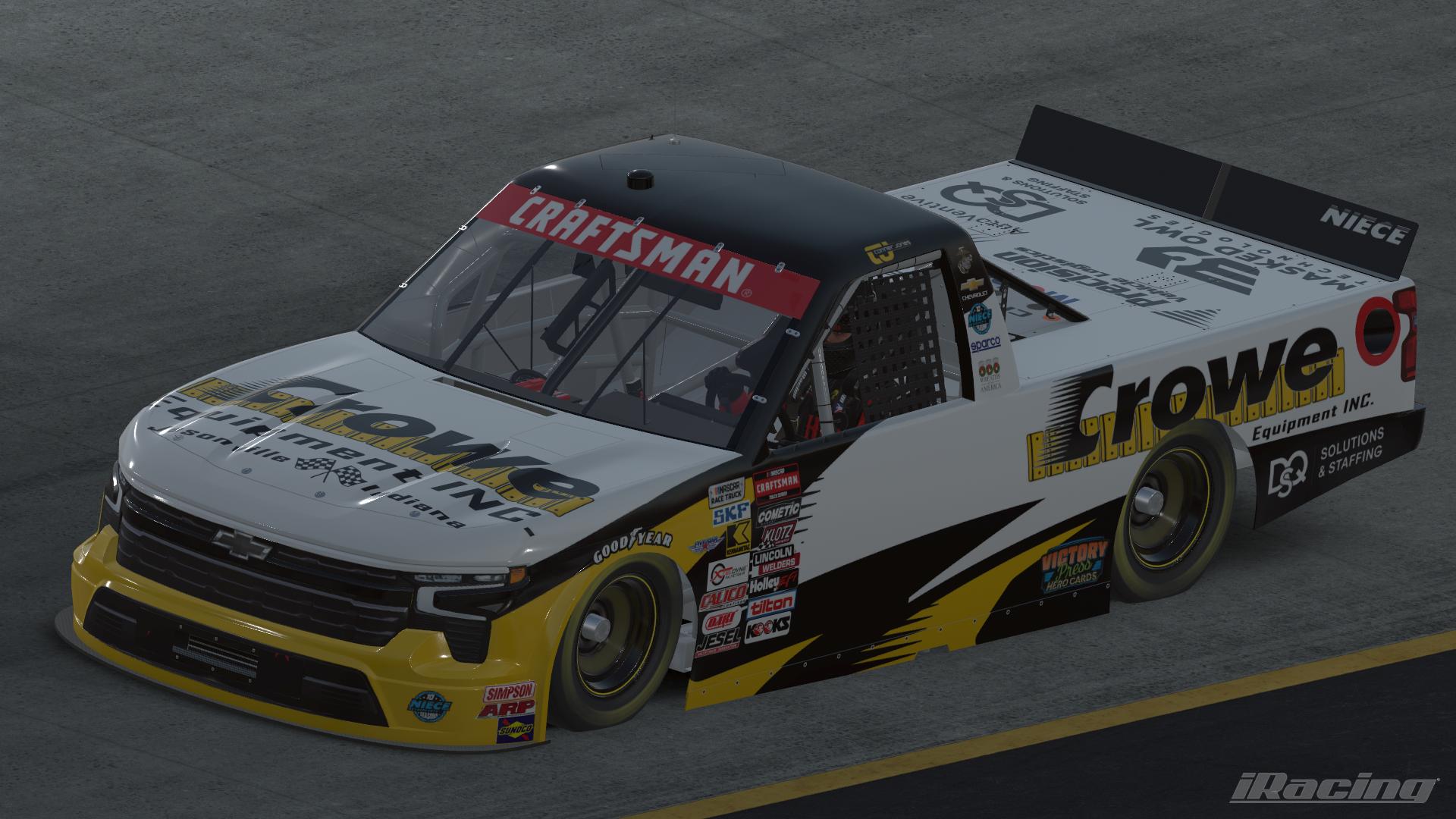 2025 Conner Jones Crowe Equipment Chevrolet Silverado RST (No Numbers ...