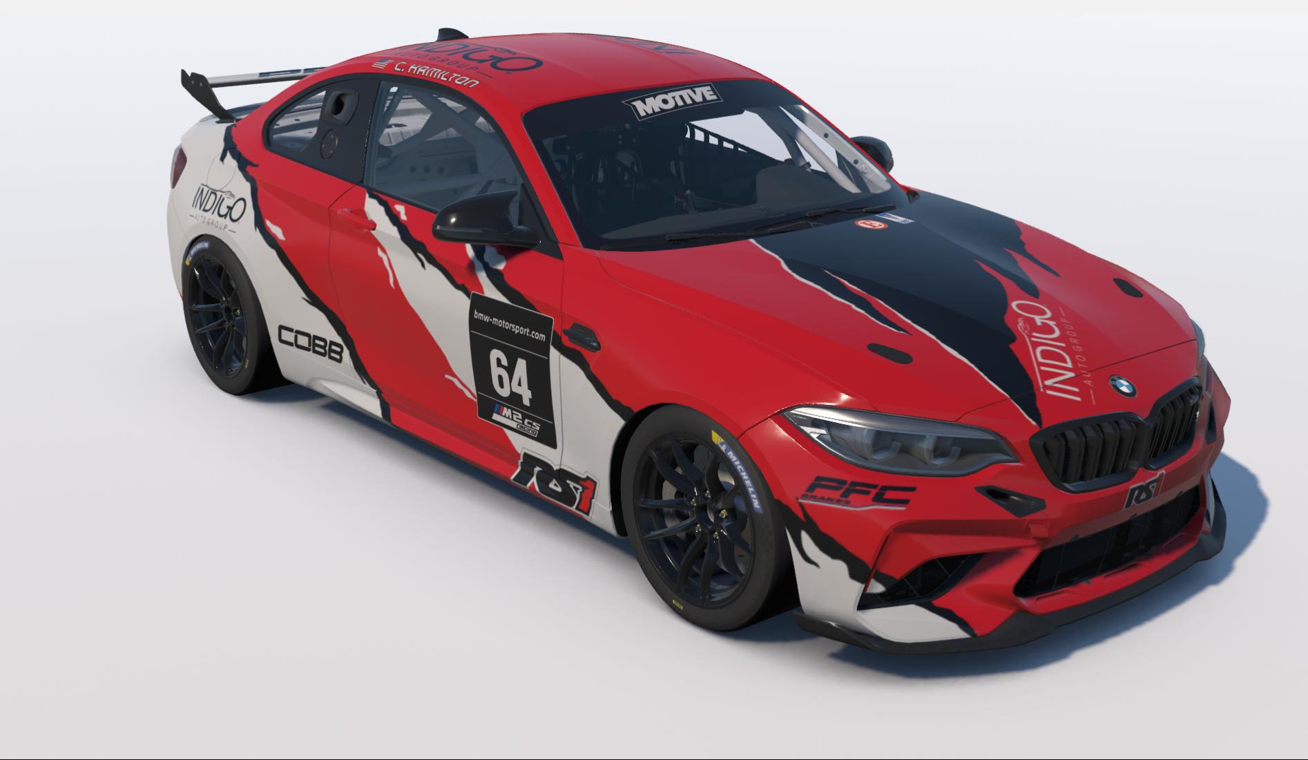 BMW M2 CS Racing Custom Livery for Chris Hamilton by Keith Archer ...