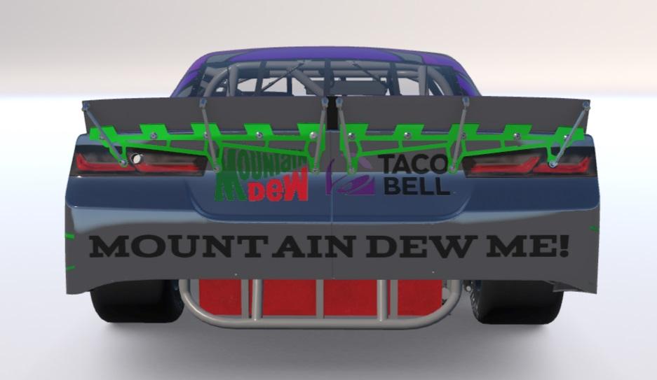 Baja Blast/ Taco Bell Late model stock chromatic by Billy Kuyoth ...