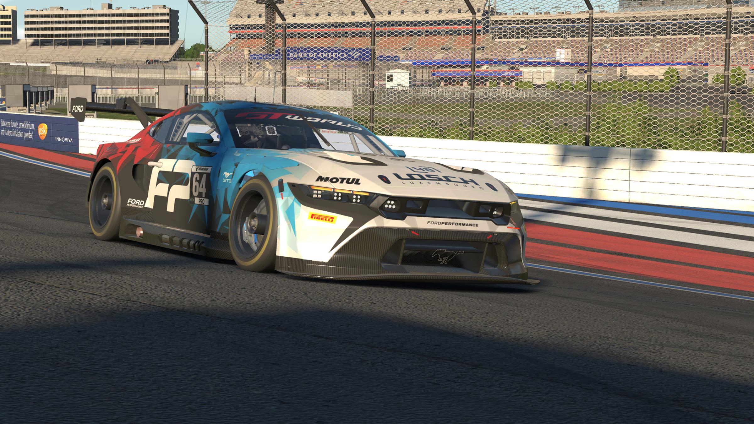 Ford Mustang GT3 - Ford Performance by Rick Van Put - Trading Paints