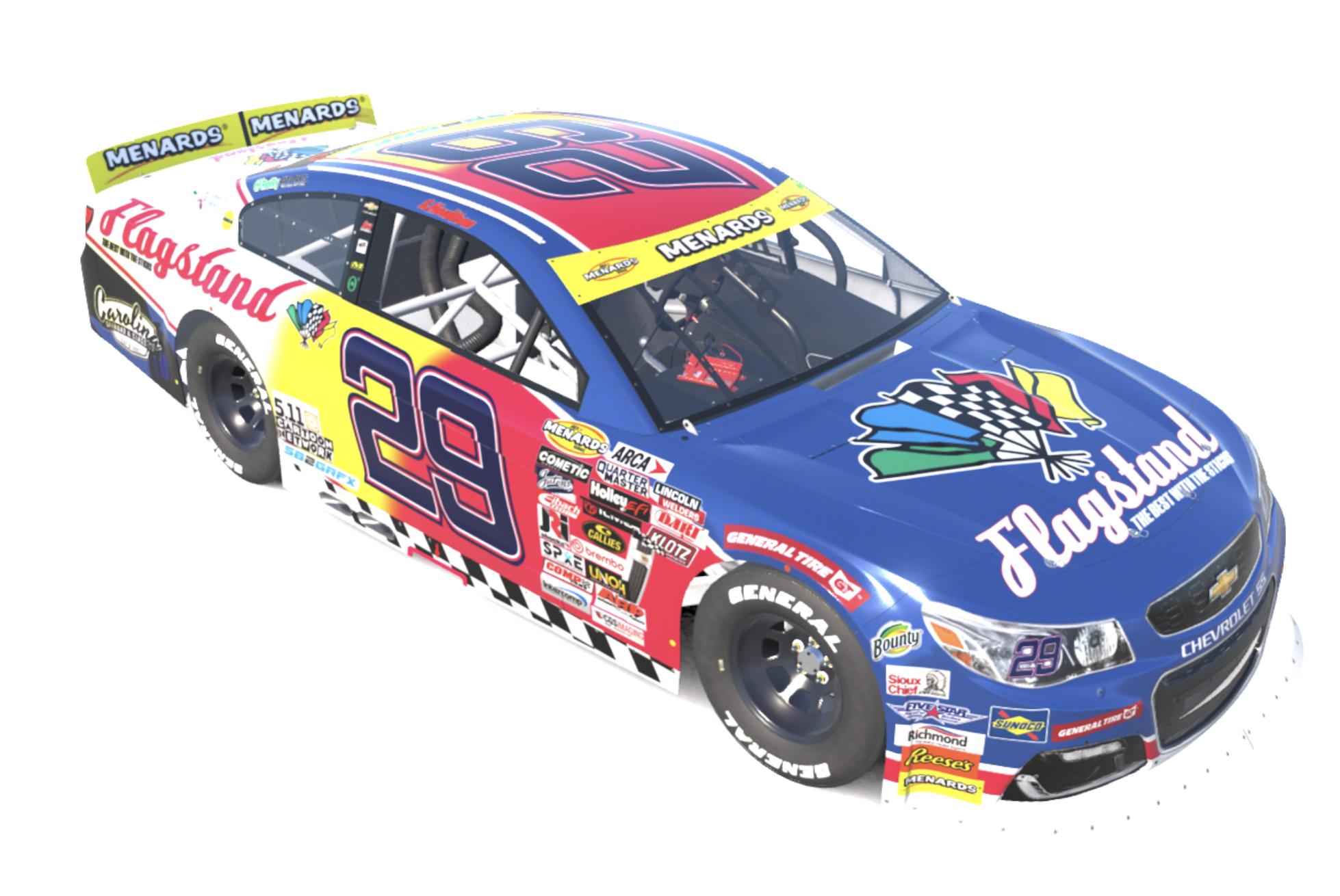#29 Flagstand Chevy - Shawn Houlihan by Sam Ballard Jr - Trading Paints