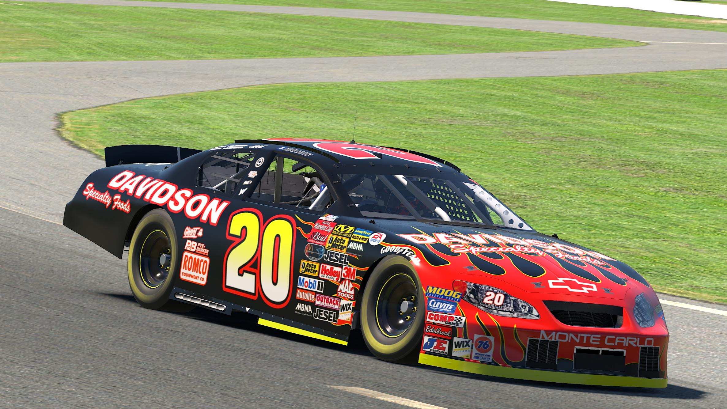 Sean Rowe Davidson FedEx Cup Series Throwback 20 by Sean Rowe - Trading Paints