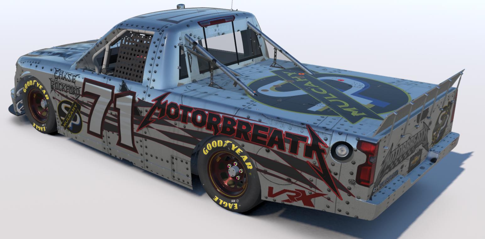 motorbreath vrx chrome rivets by Chase Rockford - Trading Paints