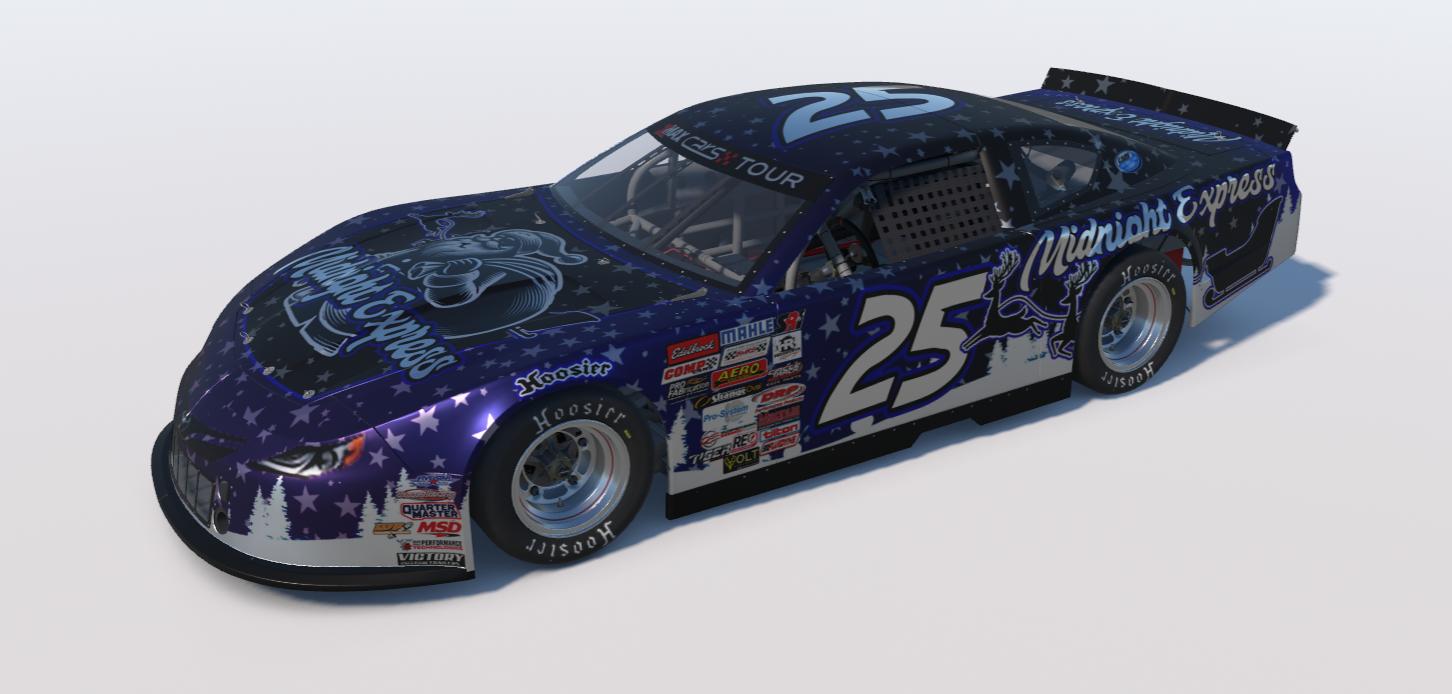 Late Model Stock midnight express by Derrick Ackley - Trading Paints
