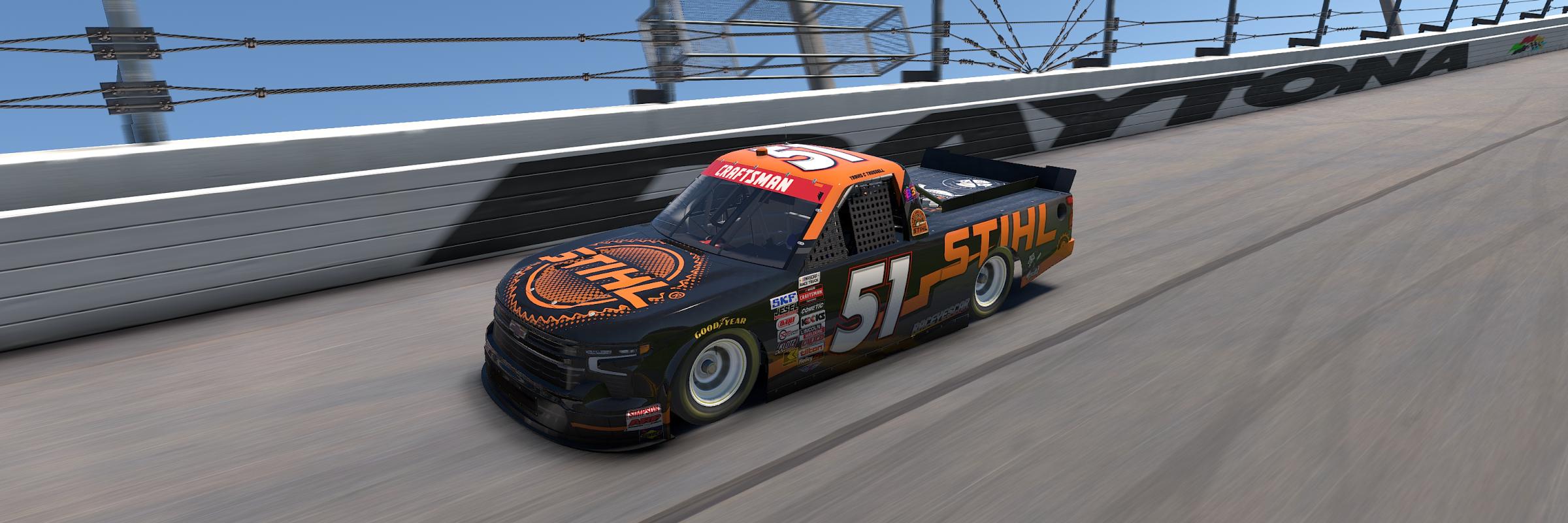 #51 Stihl CRAFTSMAN Silverado by Bryan K. - Trading Paints