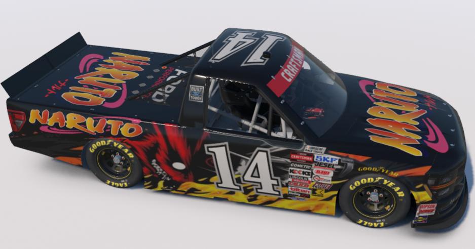 Naruto Uzumaki Scheme (NASCAR Ford Truck) by Christian Shriver ...
