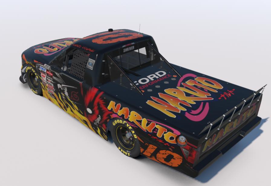 Naruto Uzumaki Scheme Custom #10 (NASCAR Ford Truck) by Christian ...