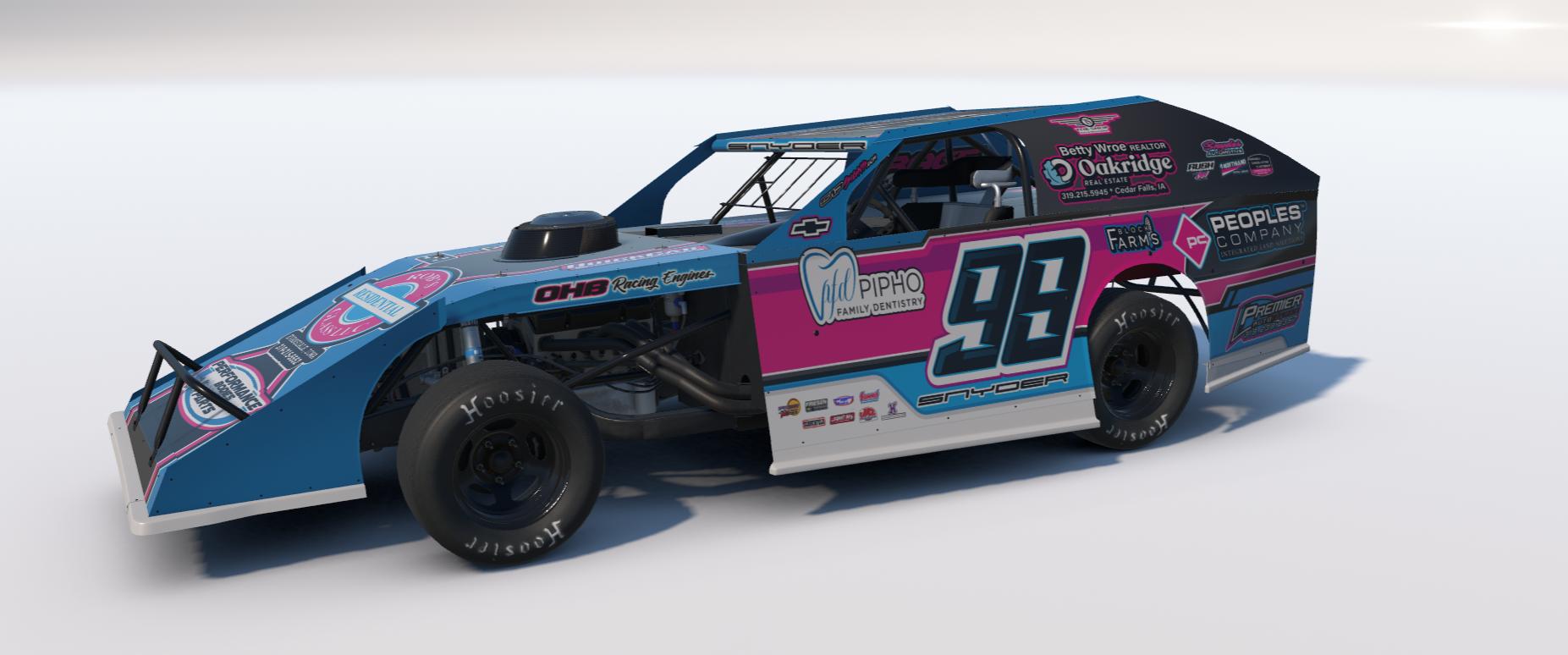 Jacob Snyder Dirt UMP Modified Replica by Tyler Bowman4 - Trading Paints