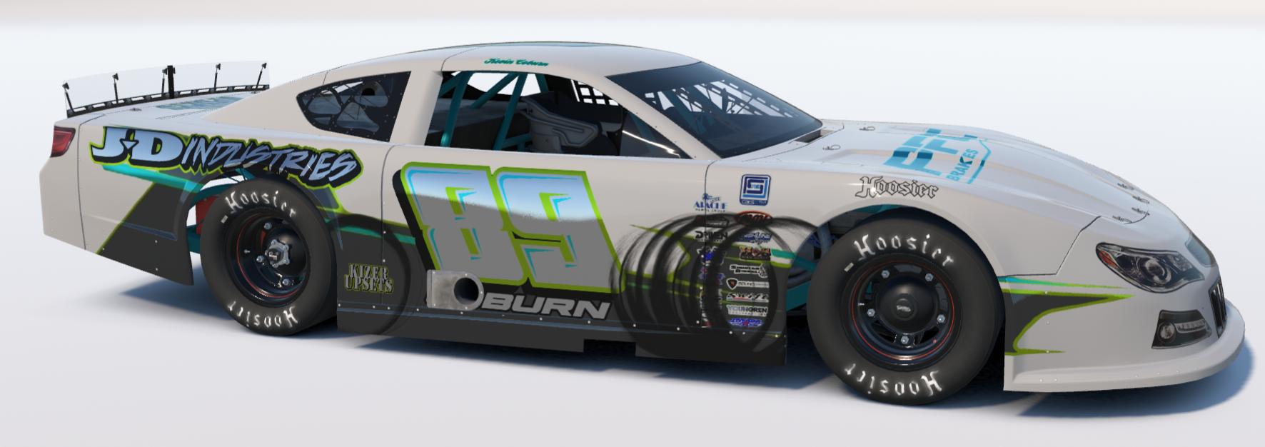 Kevin Coburn Super Late Model by Aiden Kizer - Trading Paints